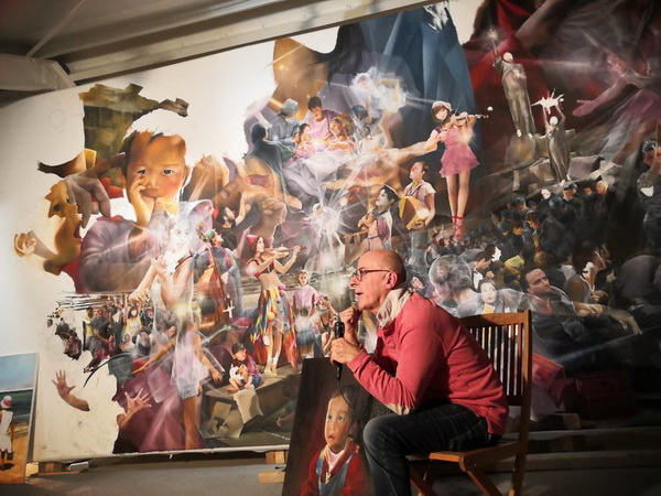 一位法国画家的情怀——记画家阿兰 (Alain Fromonot) – 国际艺术新闻网