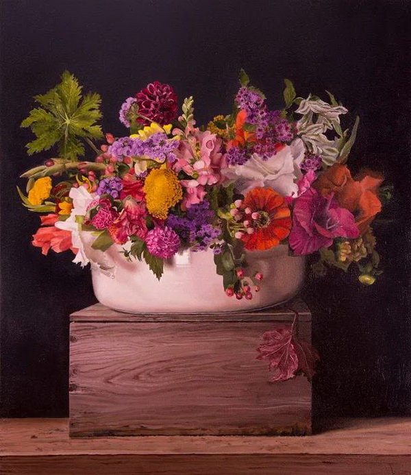 艾丝特·霍瑟（Esther Huser）的原生态包菜油画 – 国际艺术新闻网